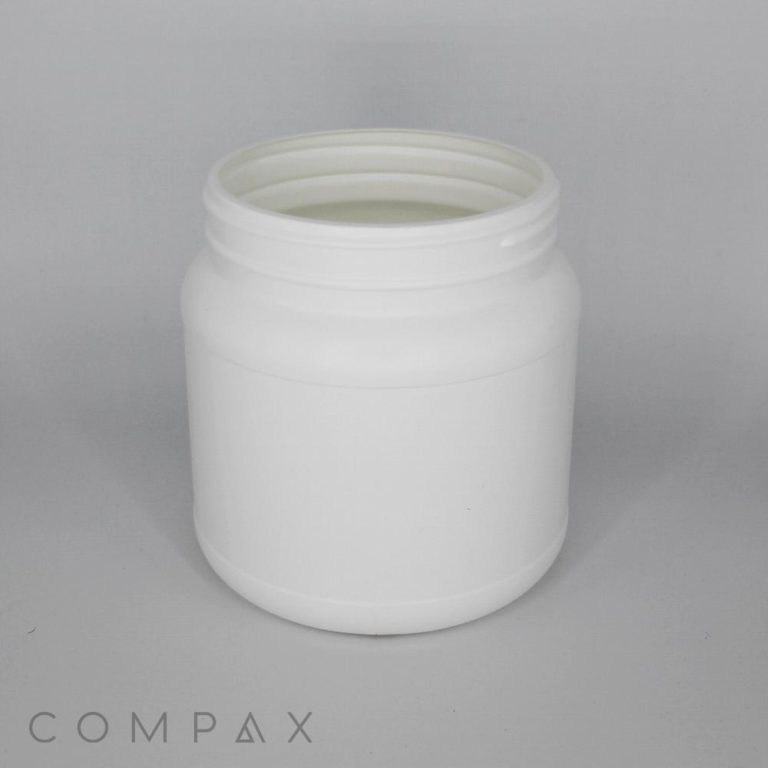 1200cc HDPE Wide Mouth Jar – COMPAX Packaging