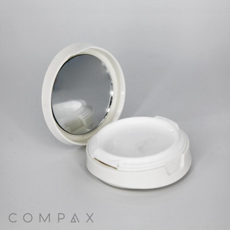 Round Cushion Compact with Mirror – COMPAX Packaging