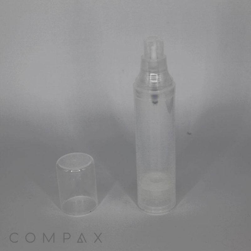 Round Dual Chamber Airless Bottle – COMPAX Packaging